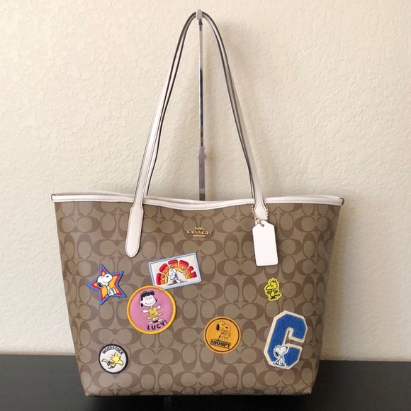 Coach | Bags | Coach X Peanuts City Tote | Poshmark